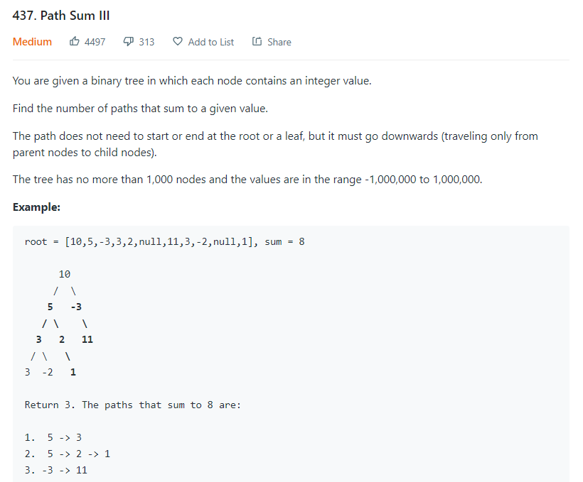 二叉树的路径和 - Chen Shuwen's Tech Site